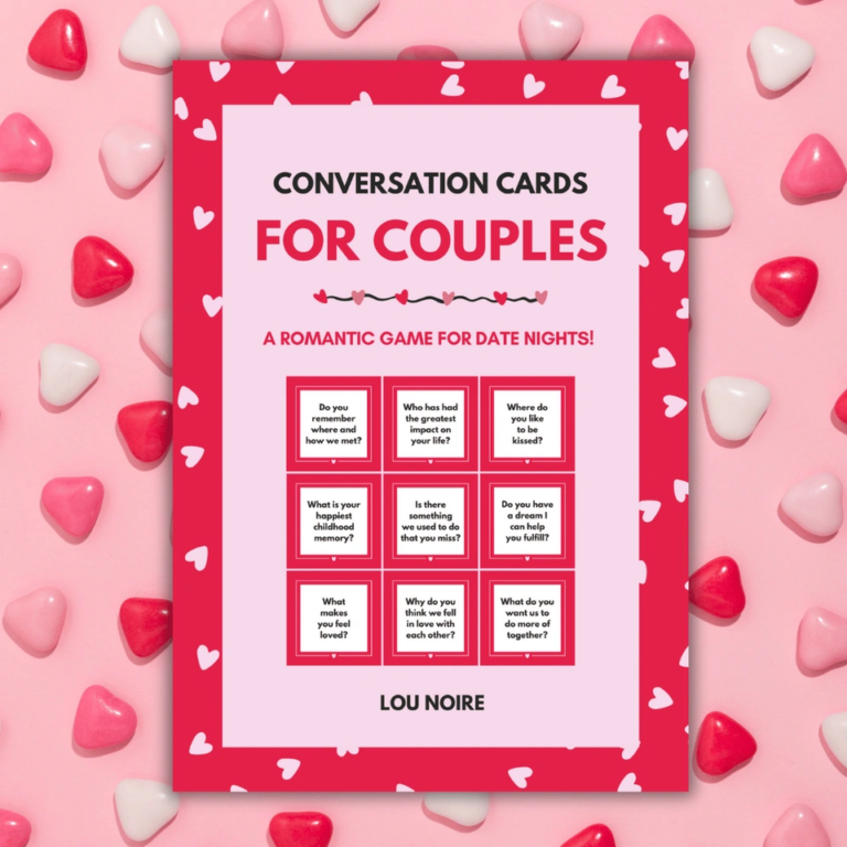 Conversation Cards For Couples - Lou Noire