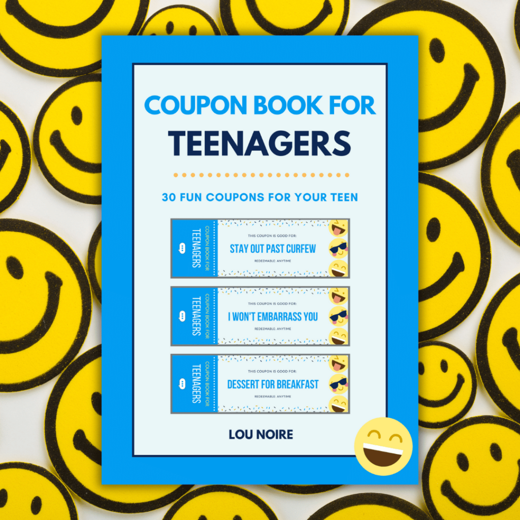 Coupon Book for Teenagers - Pink - Lou Noire