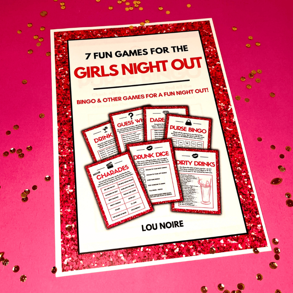 7 Fun Games For The Girls Night Out - Lou Noire