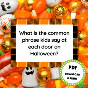 Halloween Quiz for Kids - Lou Noire