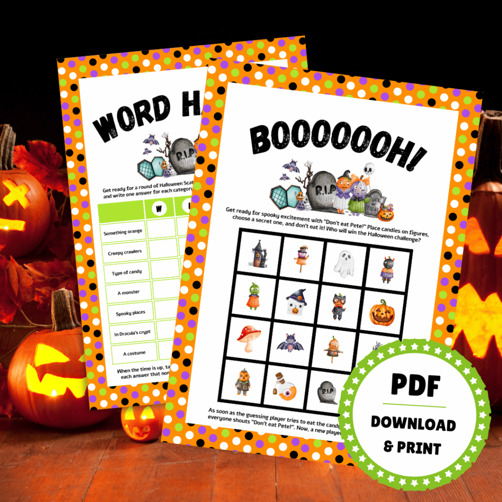 Halloween Quiz for Kids - Lou Noire