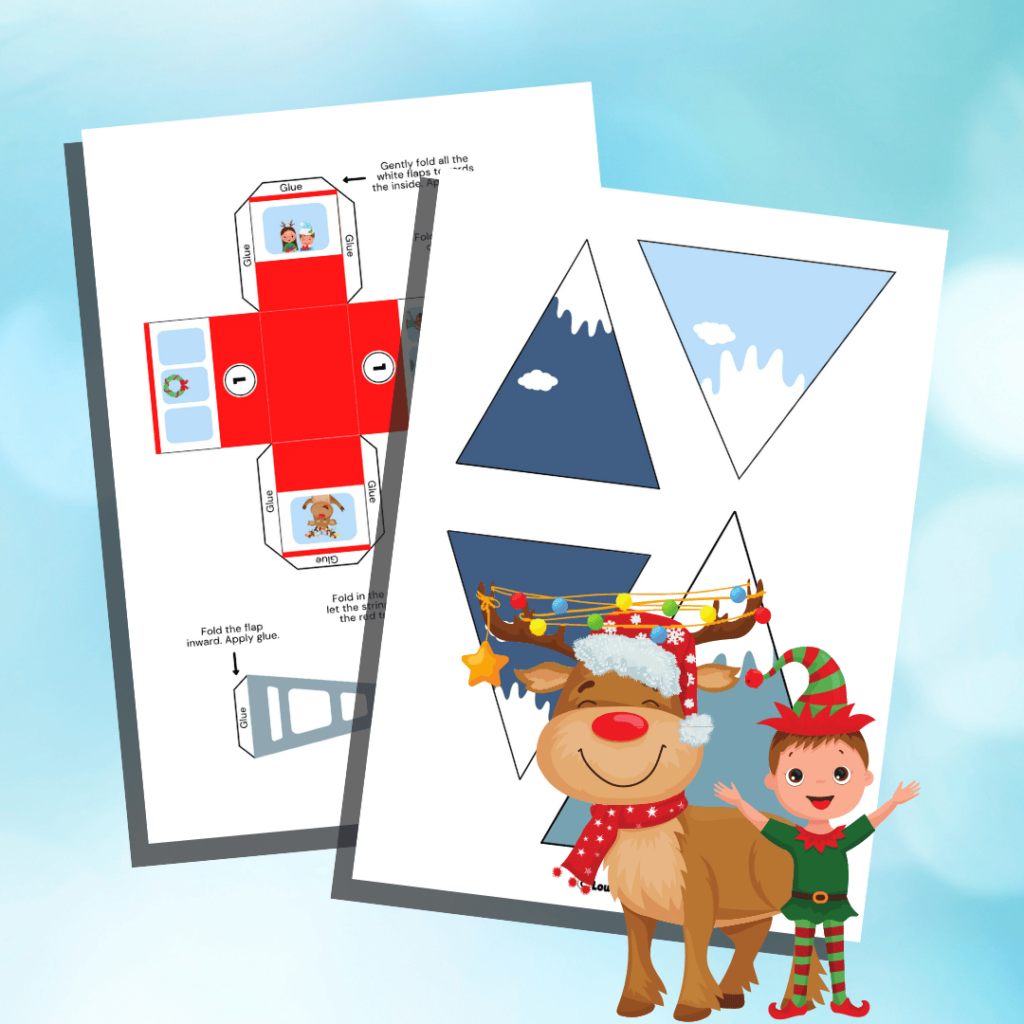 DIY Paper Advent Calendar - Cable Car - Lou Noire