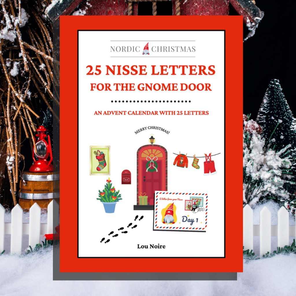 25 Nisse Letters for the Gnome Door - Lou Noire