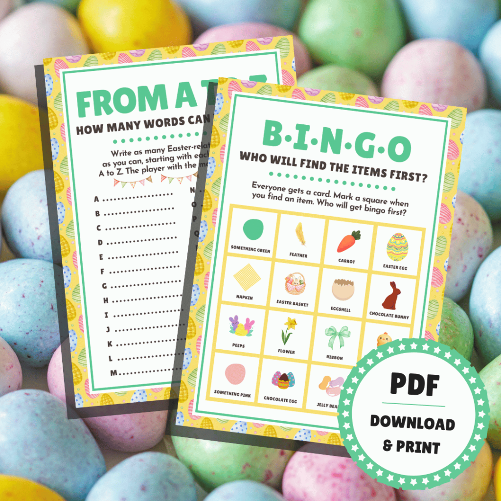 8 Fun Easter Party Games - Lou Noire
